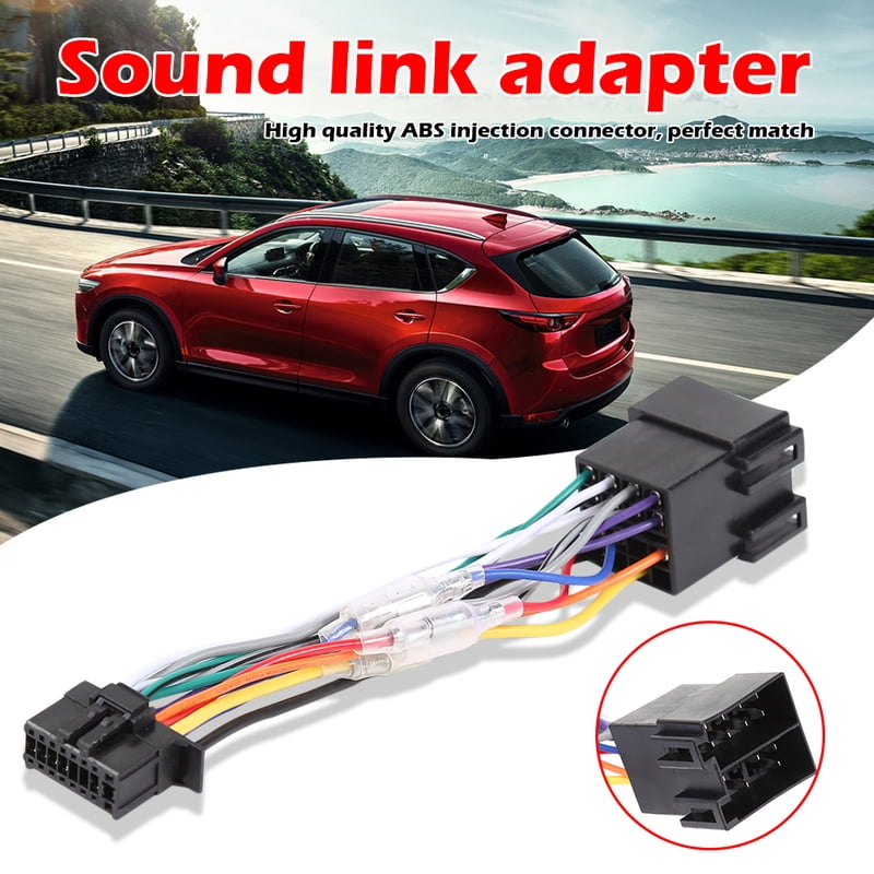 Sale Stereo Wiring Harness Connector Classic 16 Pin Car Stereo Radio ...