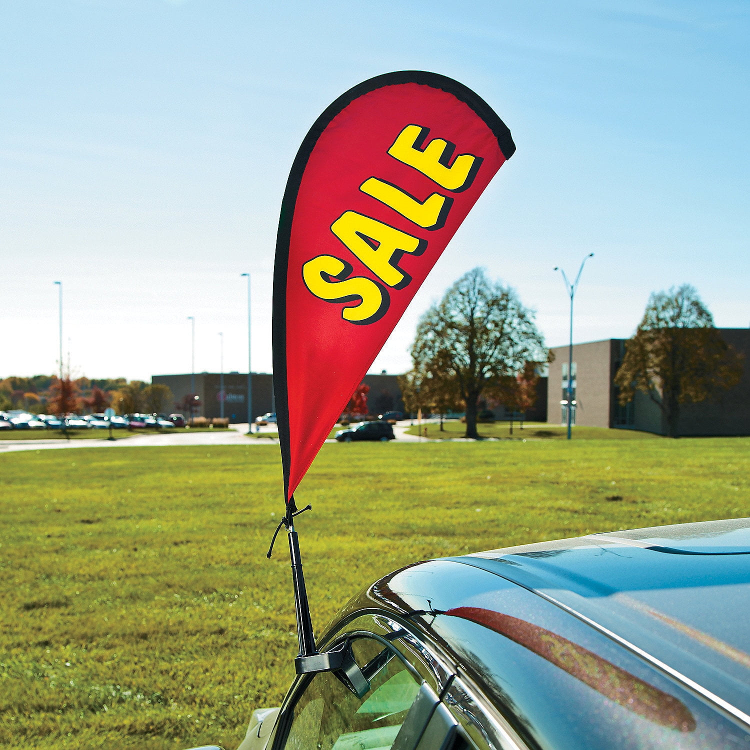 Sale Swoop Car Flag - Home Decor - 2 Pieces - Walmart Business Supplies