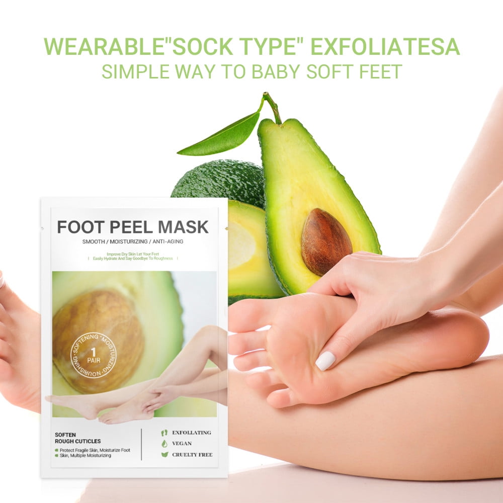 Sale Today Clearance! Avocado Foot Mask for Dead Skin Removal ...
