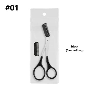 Joernso Eyebrow Scissors Exquisite Detachable Plastic Eyebrows Makeup ...