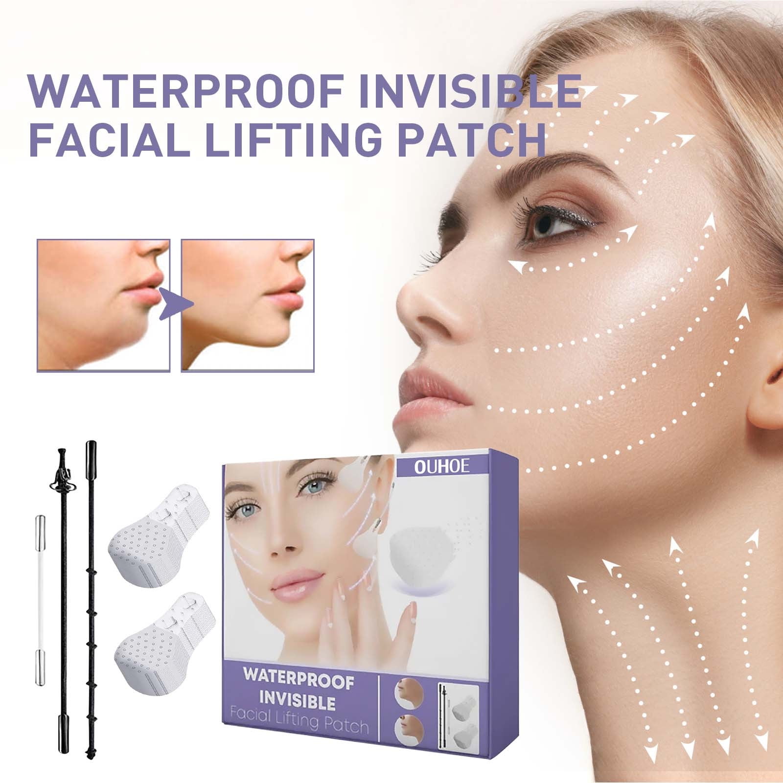 Sale Today Clearance! Face Lifting and Firming Patch – Invisible ...
