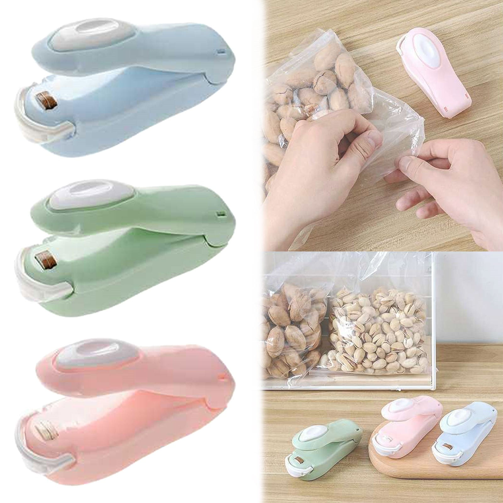 on Sale Tswift Mini Bag Sealer, SB-C rechargeable Bag Sealer, 2 in 1 ...