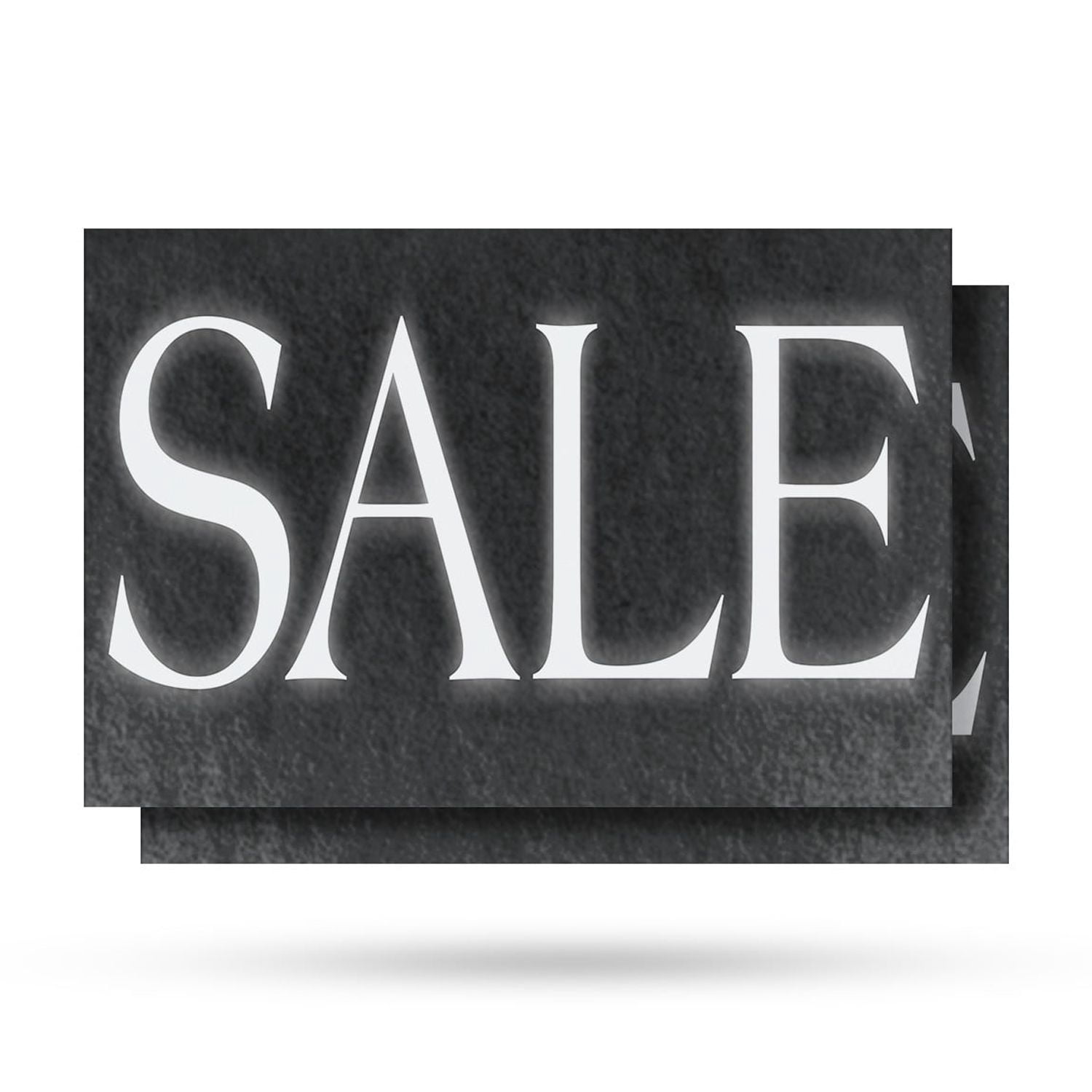 Sale Vinyl Decal 2 Pack of 24 Inch x 36 Inch Weatherproof Heavy-Duty ...