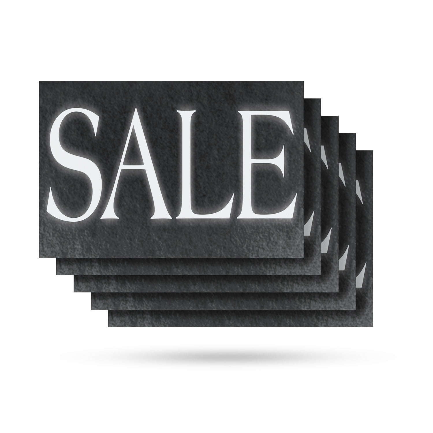 Sale Vinyl Decal 5 Pack of 24 Inch x 36 Inch Weatherproof Heavy-Duty ...