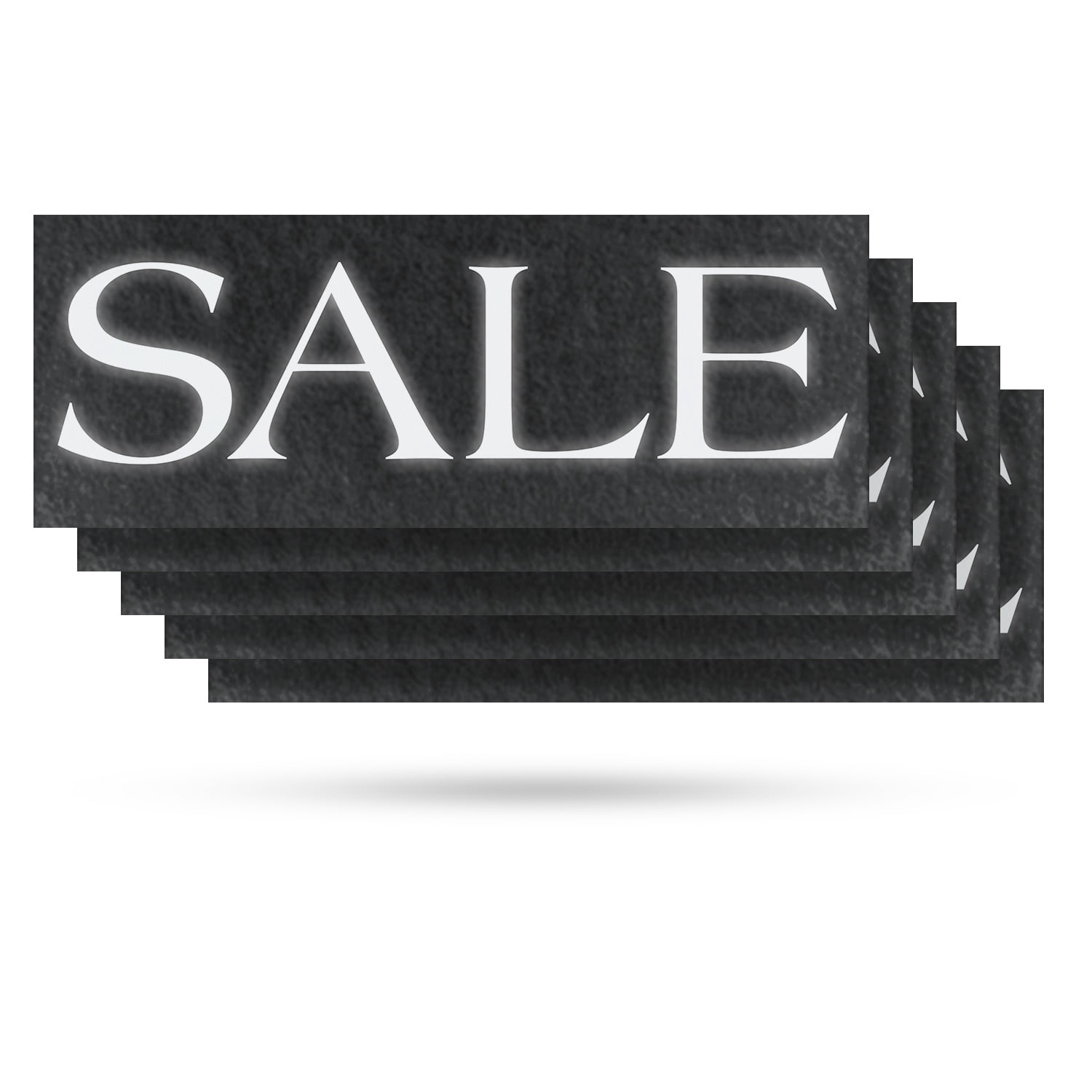Sale Vinyl Decal 5 Pack of 24 Inch x 9 Inch Weatherproof Heavy-Duty ...