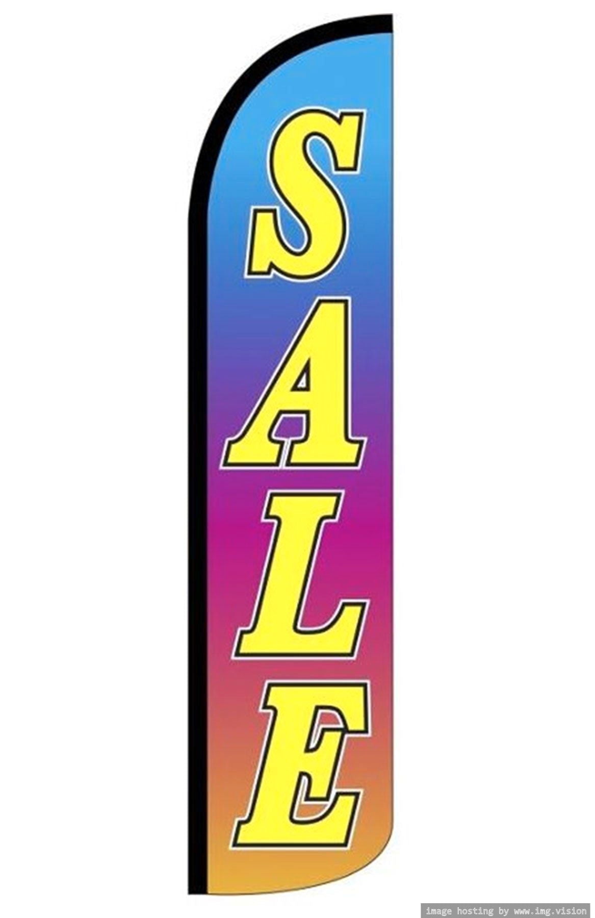 Sale Windless flag Without Pole Advertisement /Business Flags | Feather ...