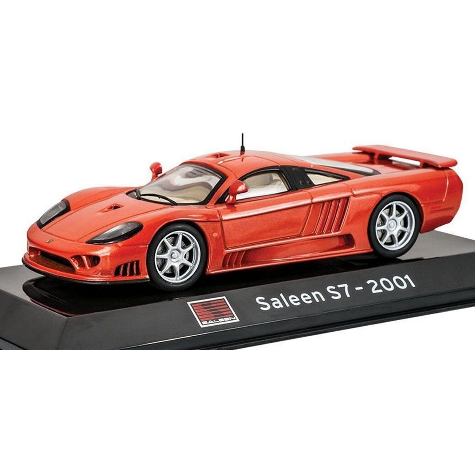 Saleen S7R (2001) 1:43 scale diecast model car in Orange by Ex Mag ...