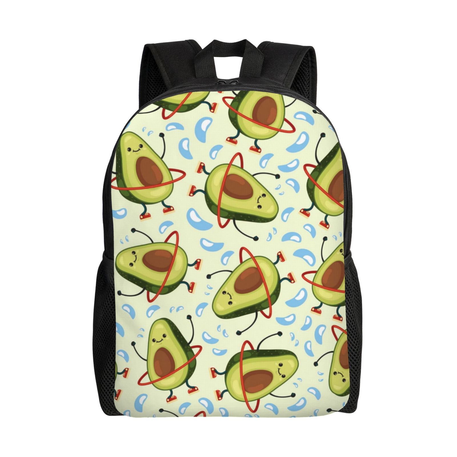 Salelf Avocado Doing Sport Backpack Casual School Backpack Fits 15 Inch ...