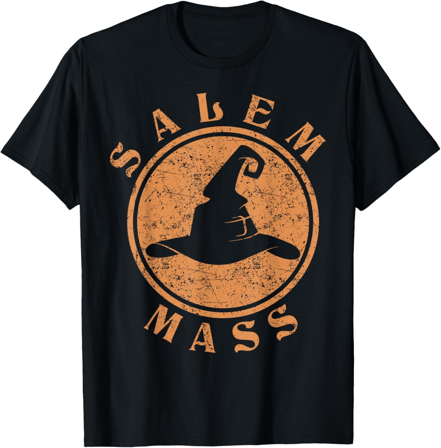 Salem Mass Witch Trials Wiccan Symbol Women's Halloween T-Shirt ...