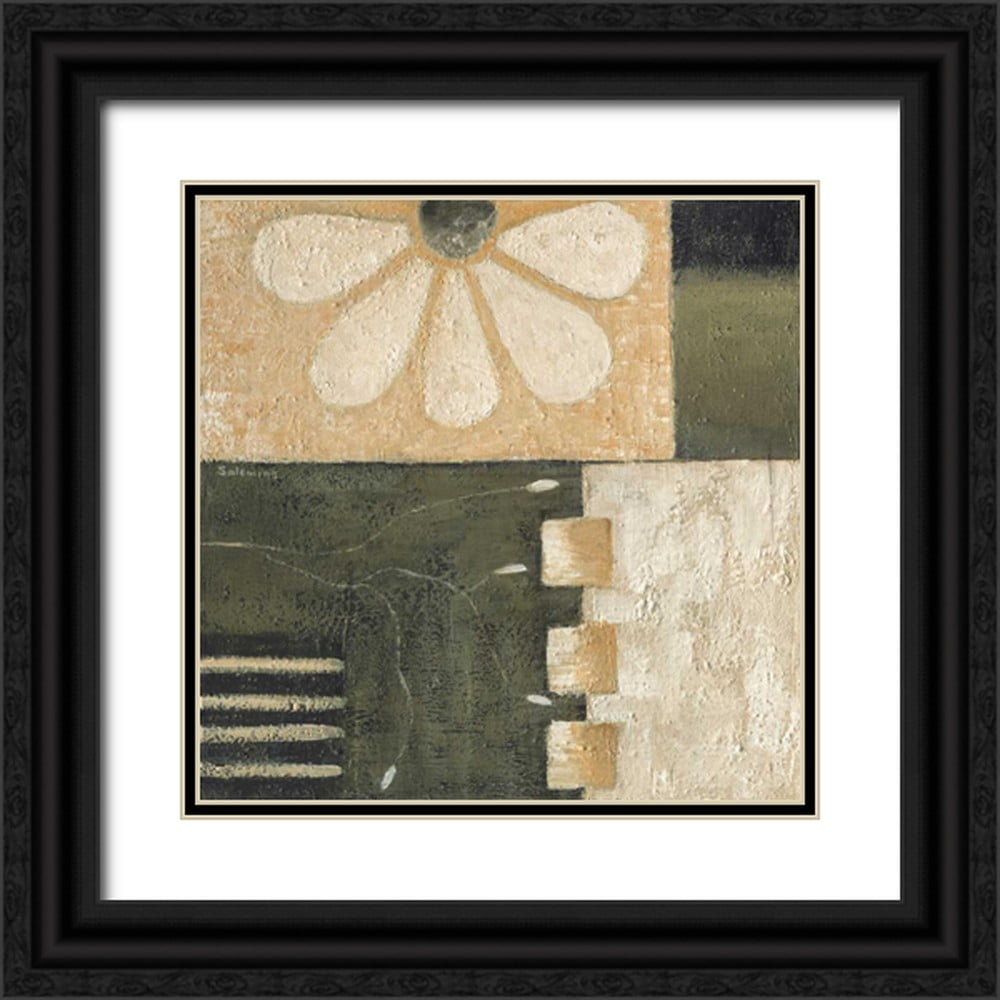 Salemink-Roos, Ursula 12x12 Black Ornate Wood Framed with Double ...