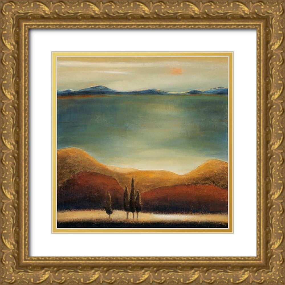 Salemink-Roos, Ursula 20x20 Gold Ornate Wood Framed with Double Matting ...