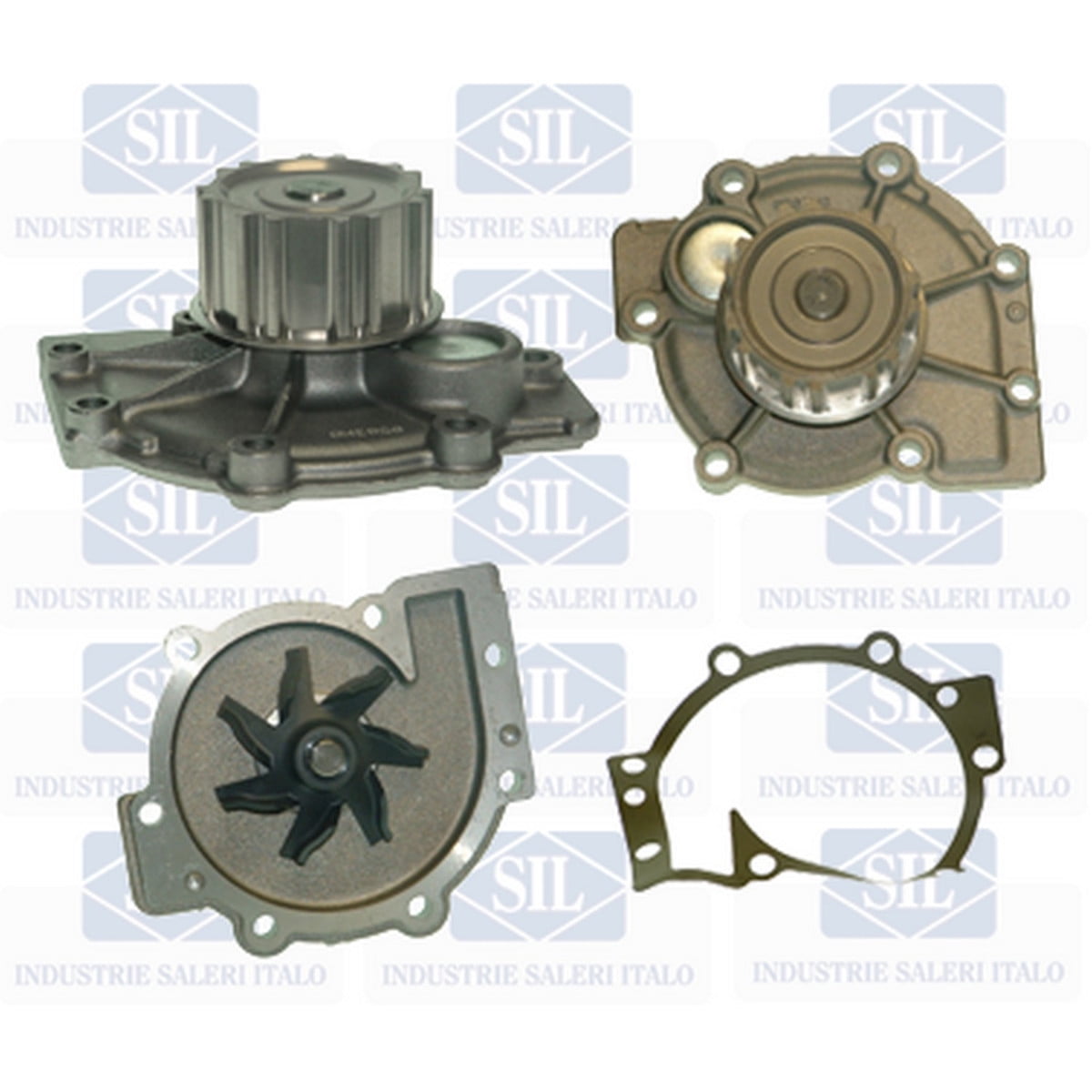 Saleri Water Pump - PA1119 - Compatible with Volvo - Walmart.com