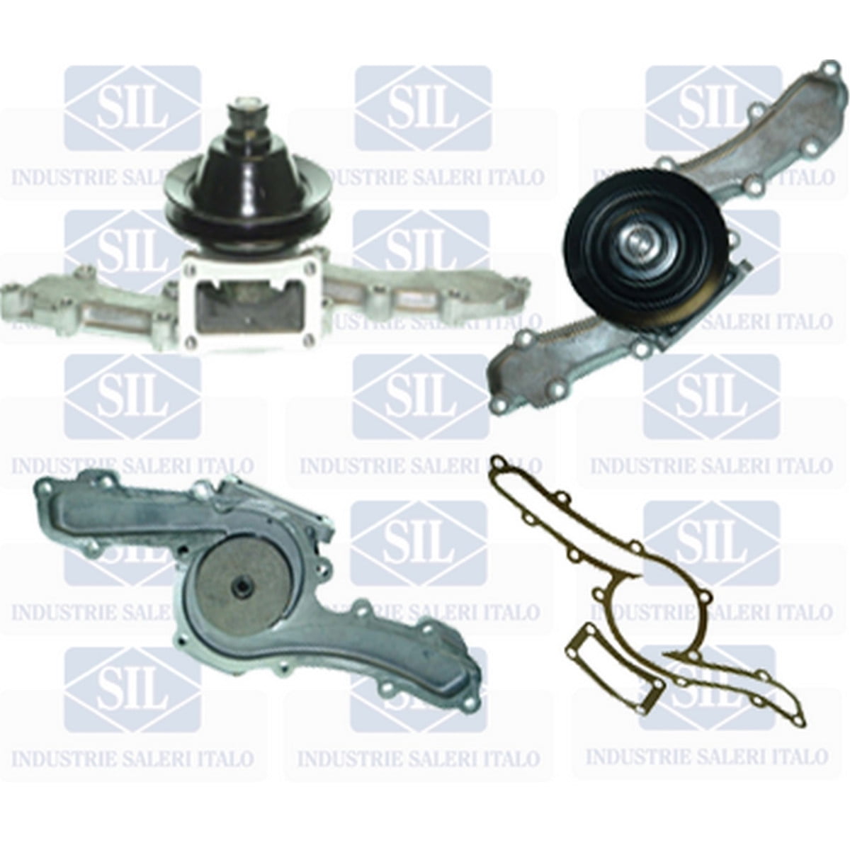 Saleri Water Pump - PA463P - Compatible with Alfa Romeo Fits select ...