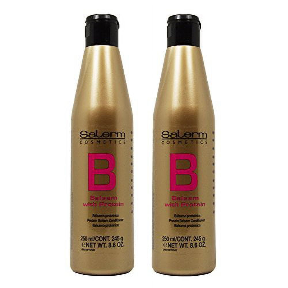 Salerm Balsam with Protein Conditioner 8.6oz / 250ml "Pack of 2 ...