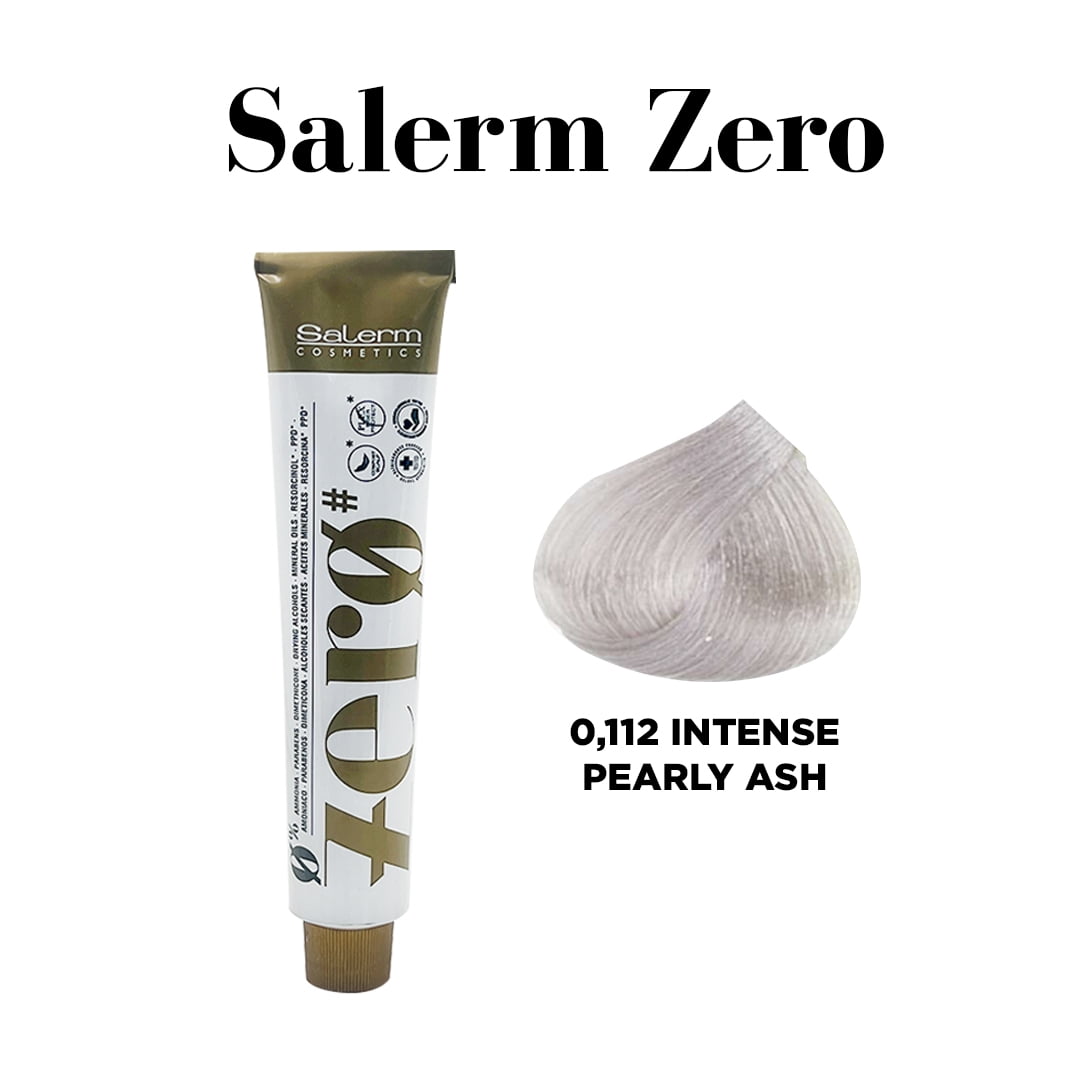 Salerm Color Zero Semi Permanent Coloring Cream ( 0,112 Intense Pearly ...