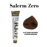 Salerm Color Zero Semi Permanent Coloring Cream ( 6,74 Dark Blonde ...