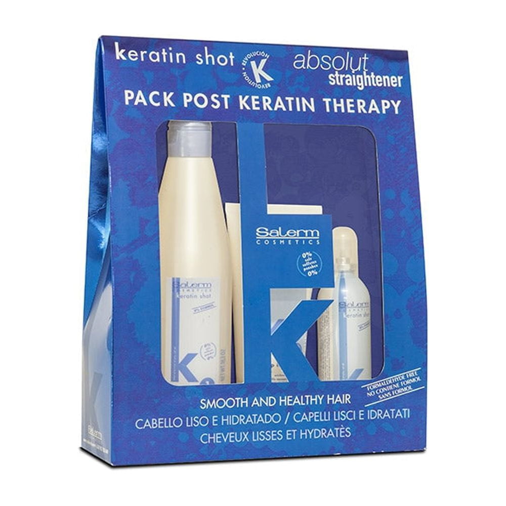 Salerm Cosmetics Keratin Shot Hair Pack Post Keratin Therapy - Shampoo ...
