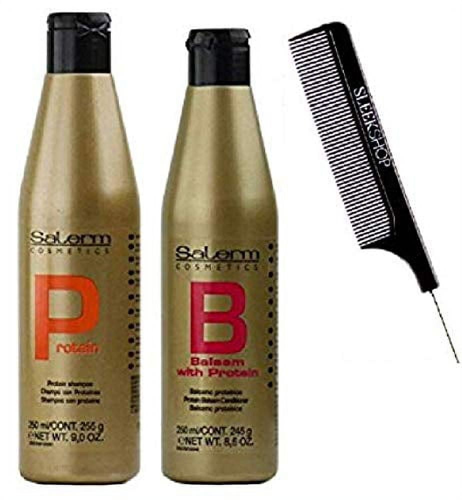 Salerm Cosmetics PROTEIN Shampoo & PROTEIN BALSAM Conditioner DUO Set ...
