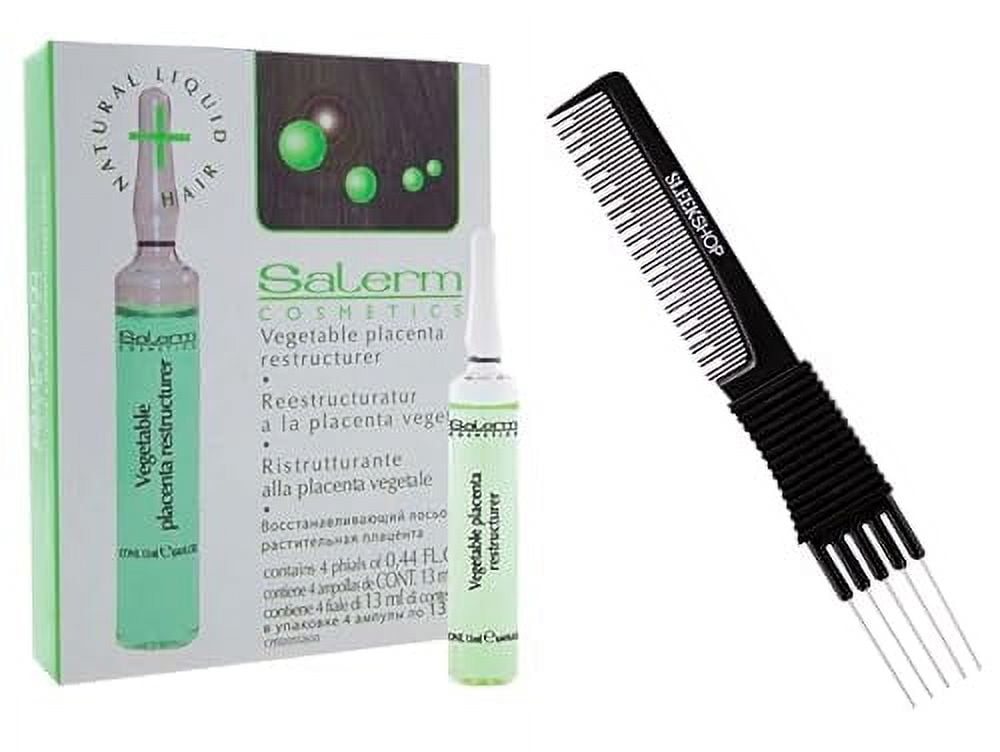 Salerm Cosmetics Vegetable Placenta Restructurer, Strengthens Hair ...