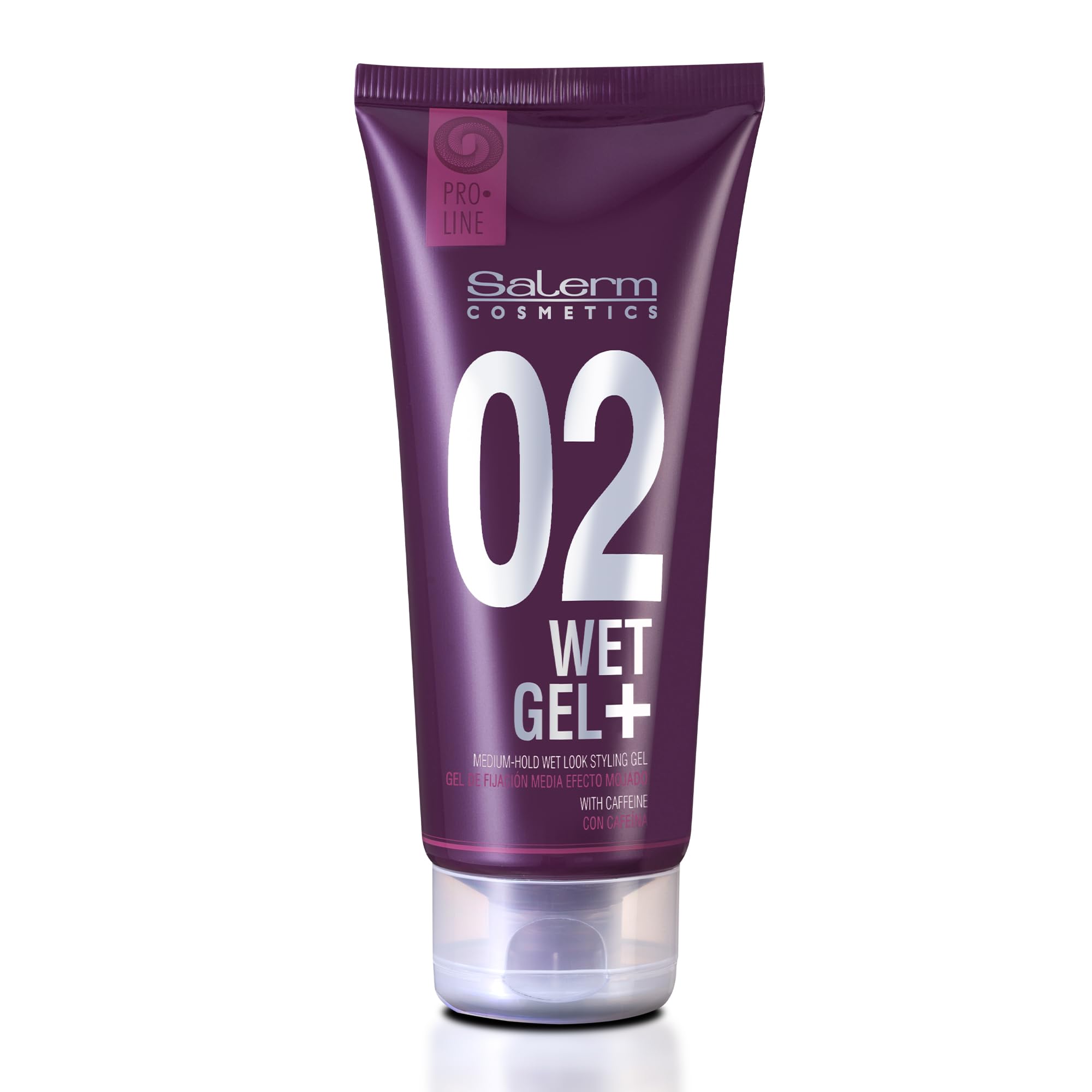 Salerm - Hair Styling Gel - Pro Line Wet Gel + 02-200 Ml - Medium Hold ...