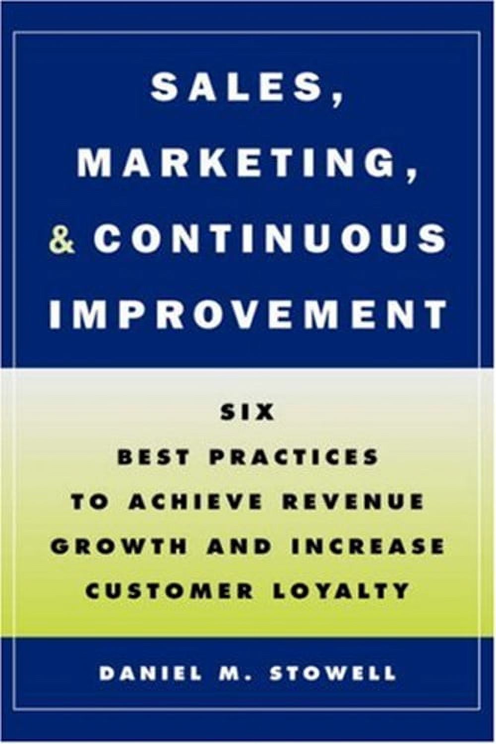 Pre-Owned Sales, Marketing, and Continuous Improvement: Six Best ...