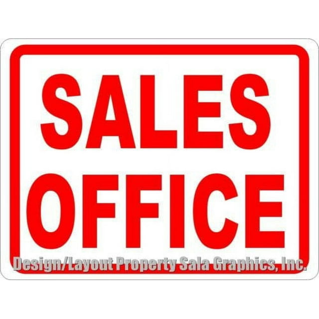 Sales Office Sign - Walmart.com