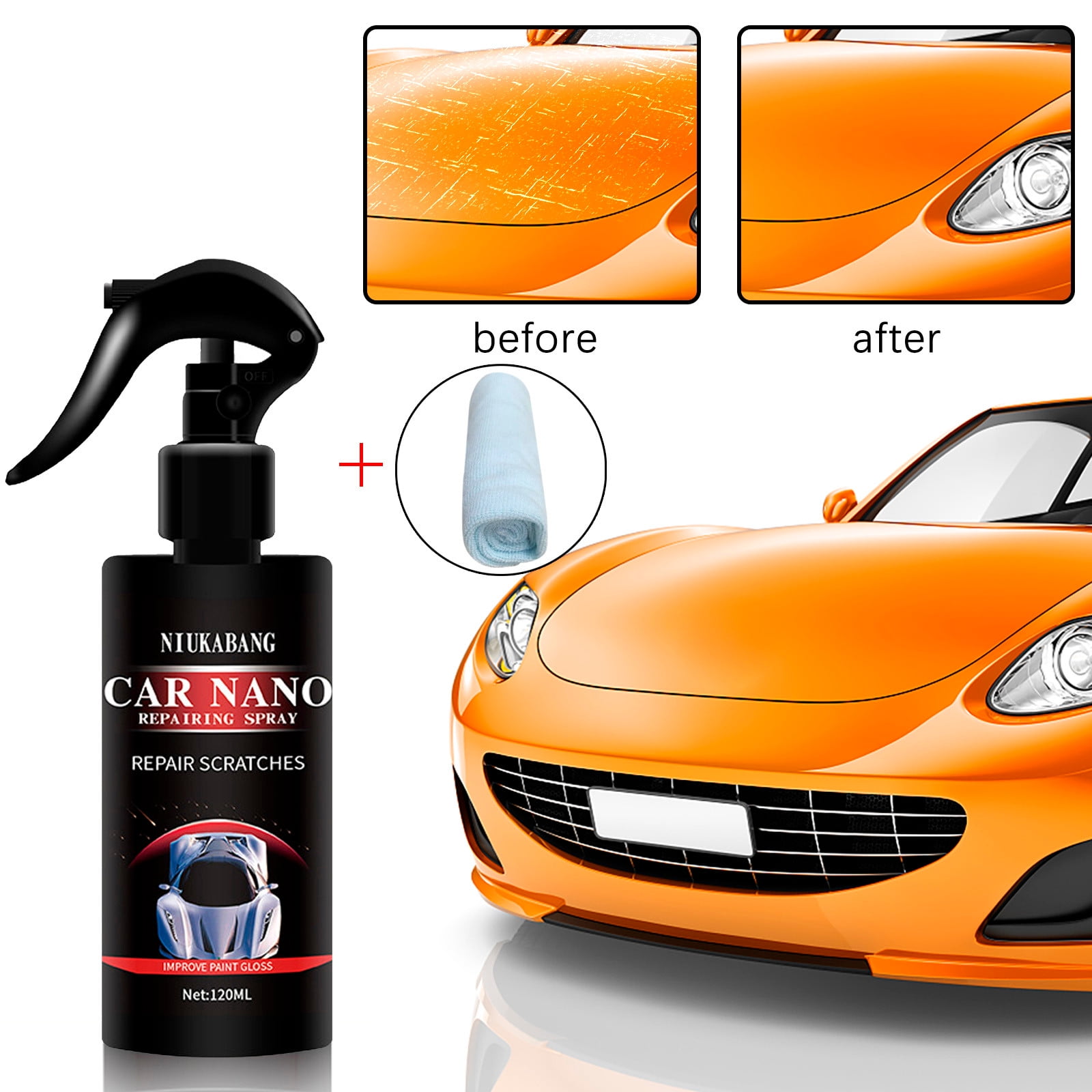 Sales Today Clearance! 250ML Car Oxidation Liquid, Ceramic Coat Hydrophobic Glass Coating, Auto ...