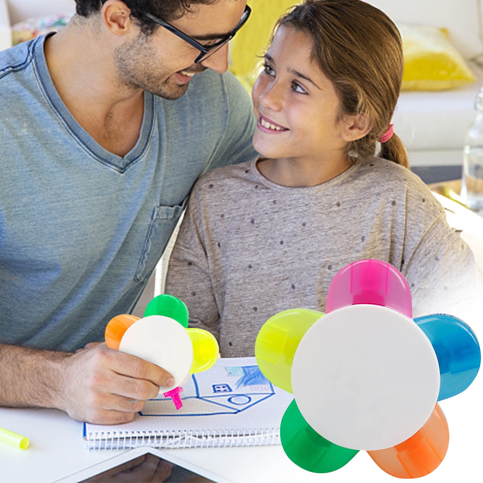 Sales Today ! 5-Color Star Highlighter,Five-Pointed Star Shaped ...