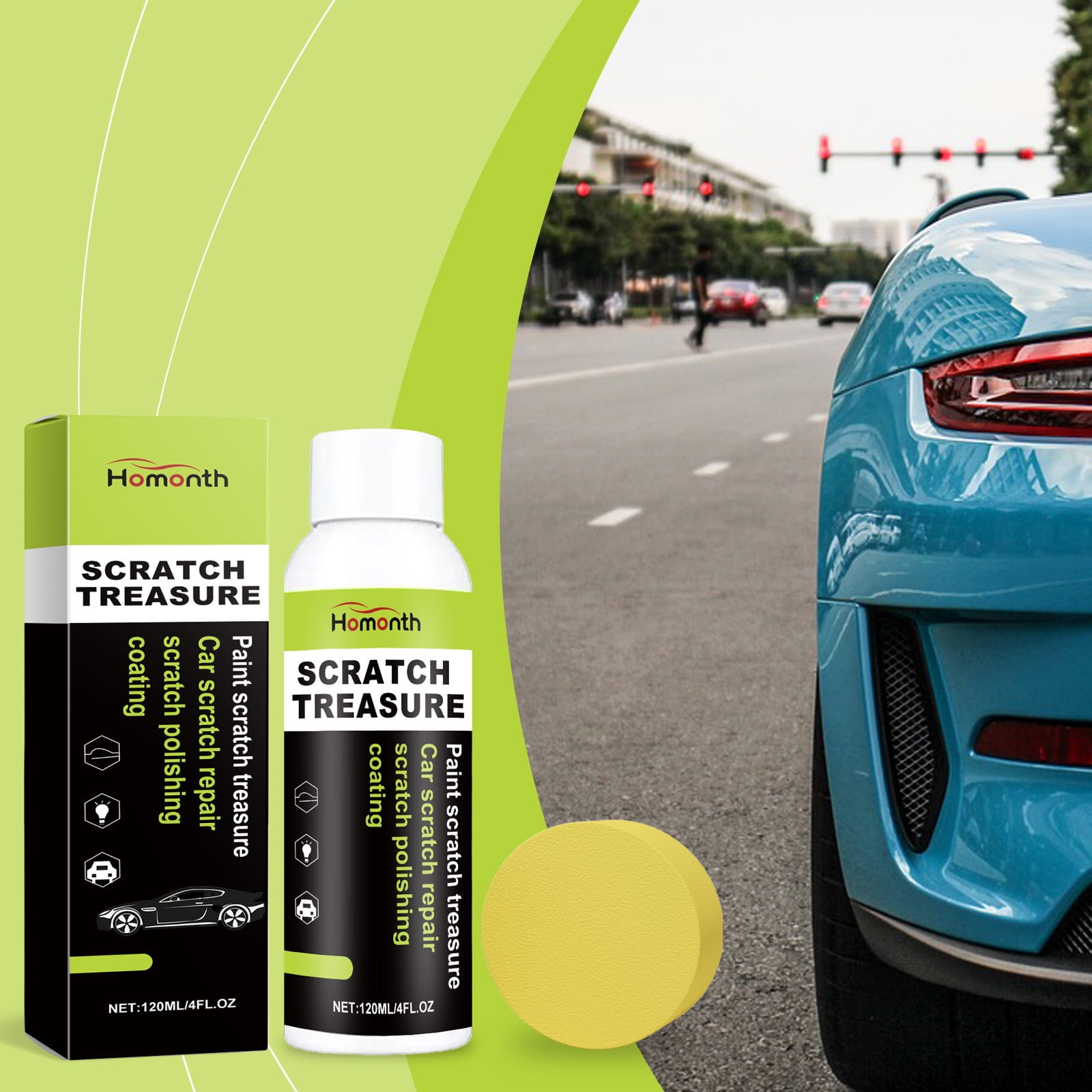 Sales Today Clearance! Auto Scratch Repair Cream, 120ml Quick Car Paint ...