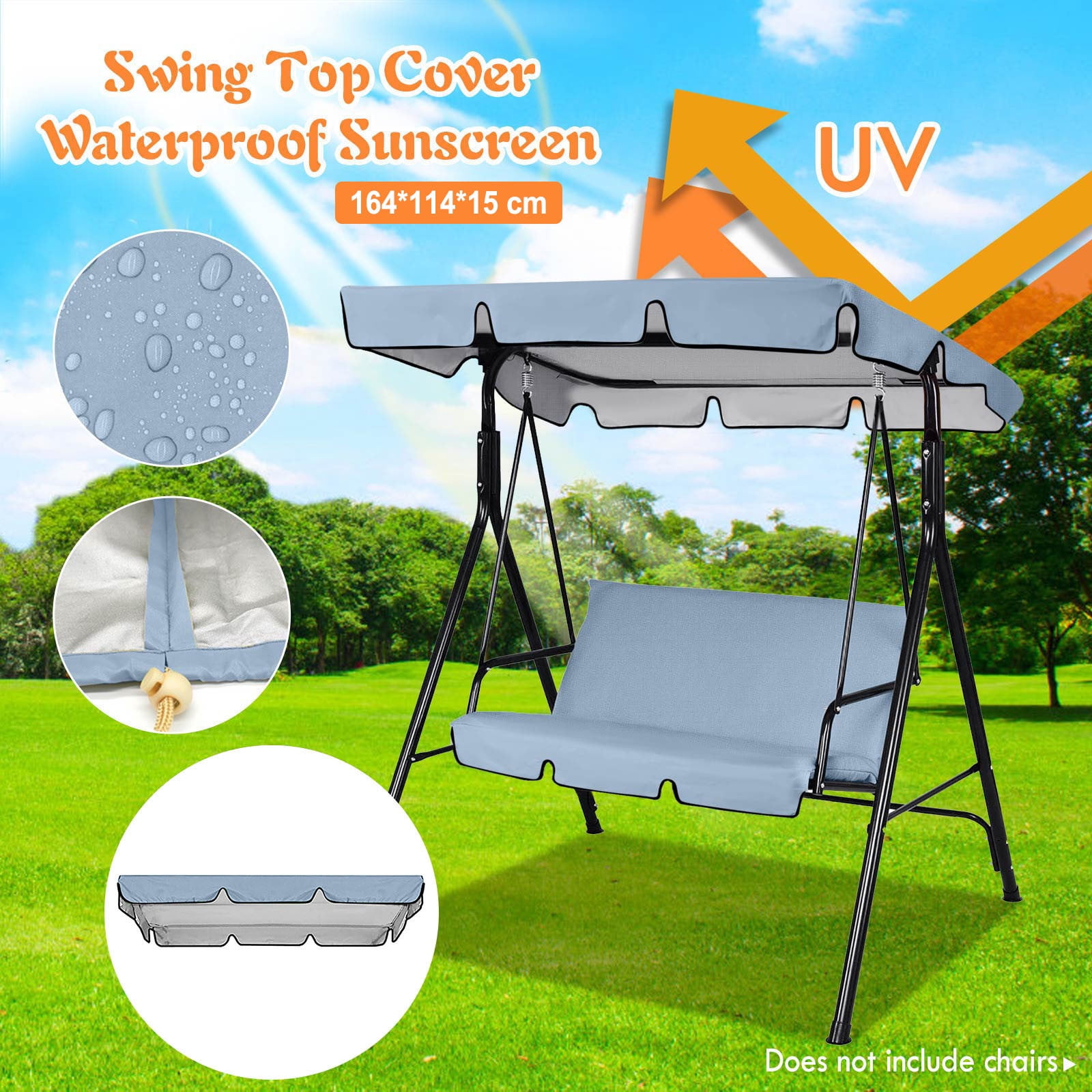 Sales Today Clearance! Bifavgk Outdoor Courtyard Swing Ceiling Cover ...