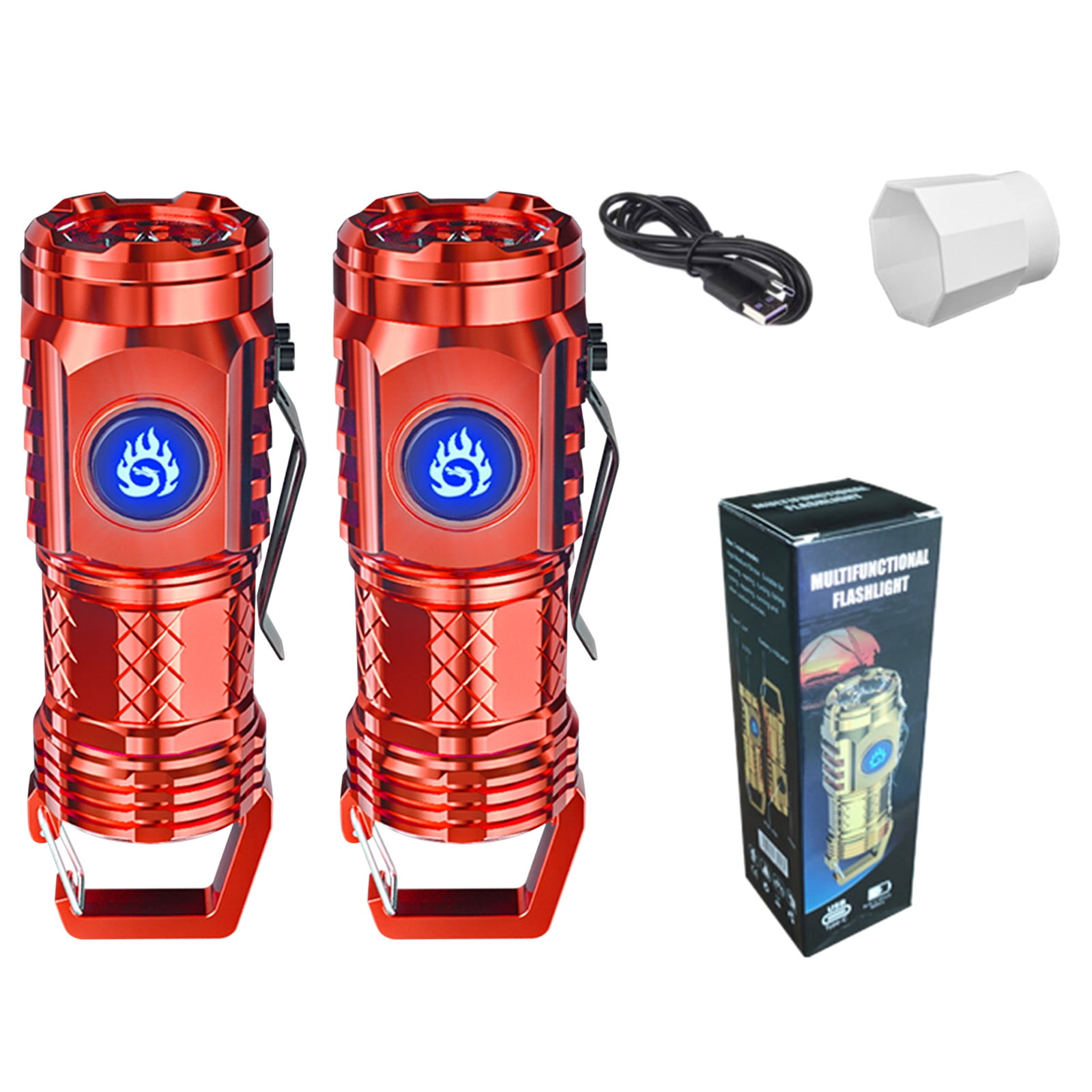 Sales Today Clearance! Bright Rechargeable Flashlight, Portable Outdoor ...