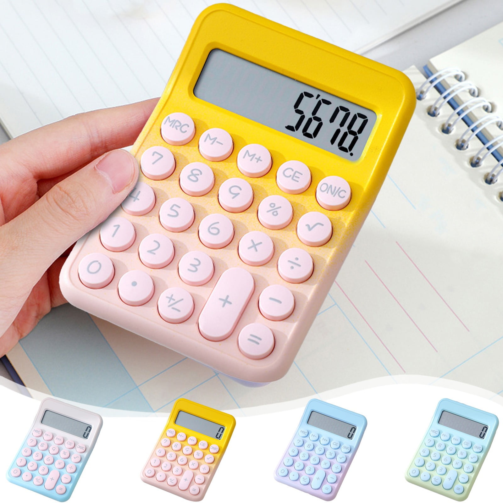 Sales Today Clearance! Campus Dopamine Color Calculator Large Screen 8 ...