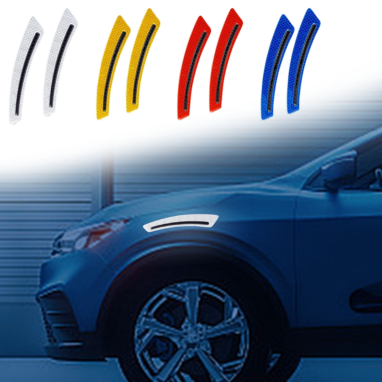 Sales Today Clearance! Car Antiscratch Strip, Glows-in-the-Dark Wheel ...