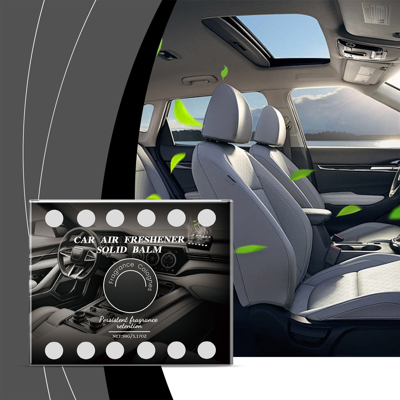 Sales Today Clearance! Car Aromatherapy Cream - Auto Solid Diffuser ...