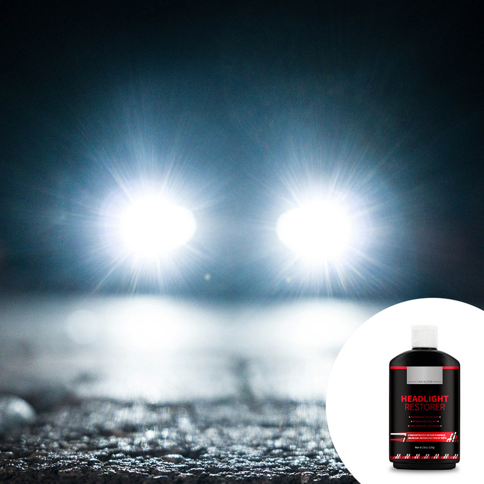 Sales Today Clearance! Car Headlight Repair Solution, 120g Headlight ...