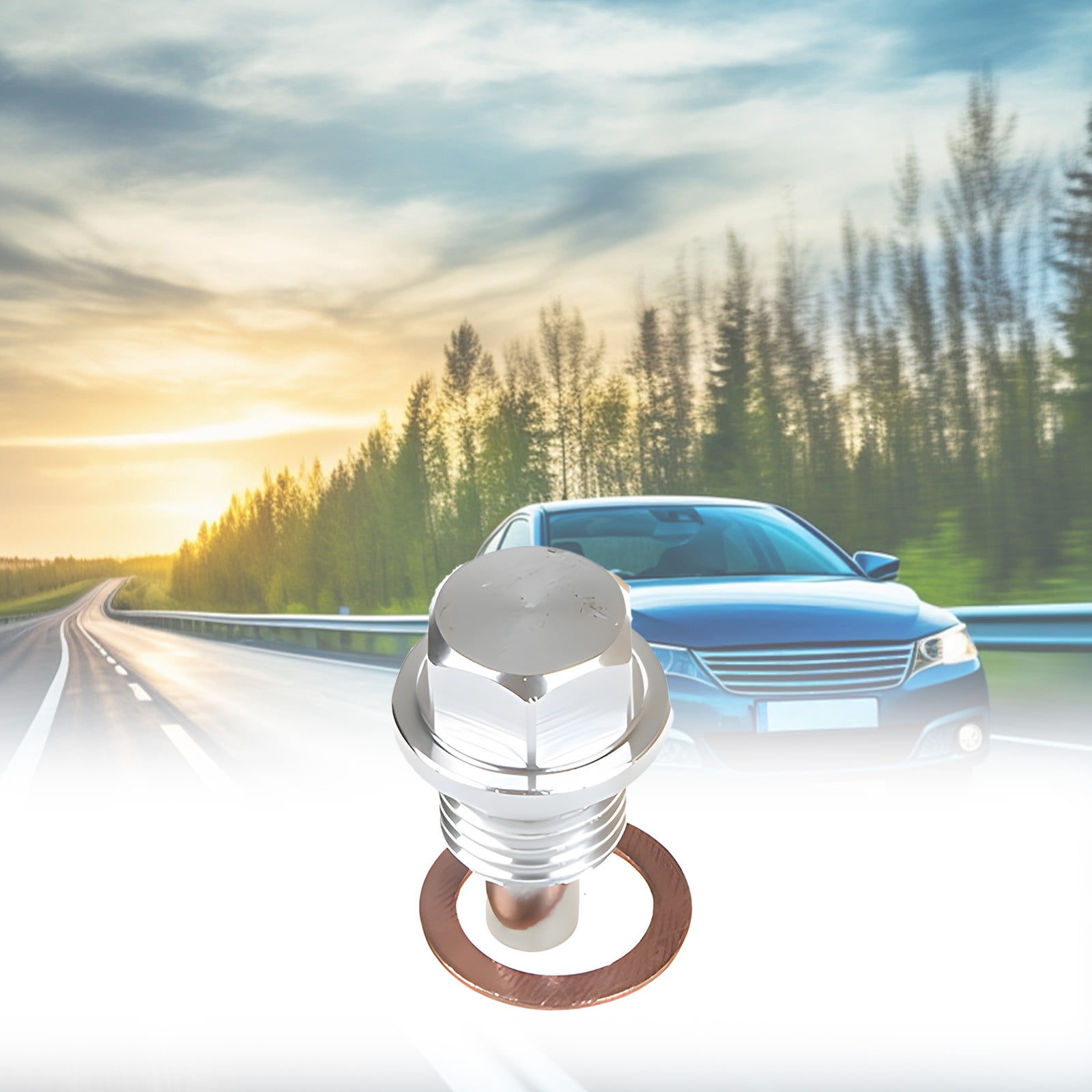 Sales Today Clearance! Car Modification Oil Pan Screw, Magnetic Oil ...