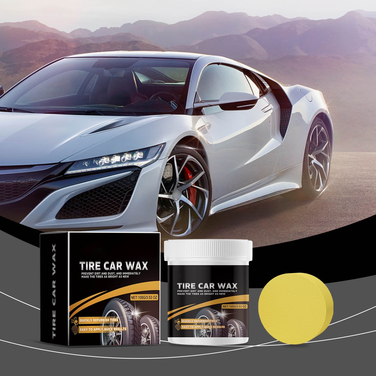 Sales Today Clearance! Car Tire Retreading Cream, Tire Care and ...