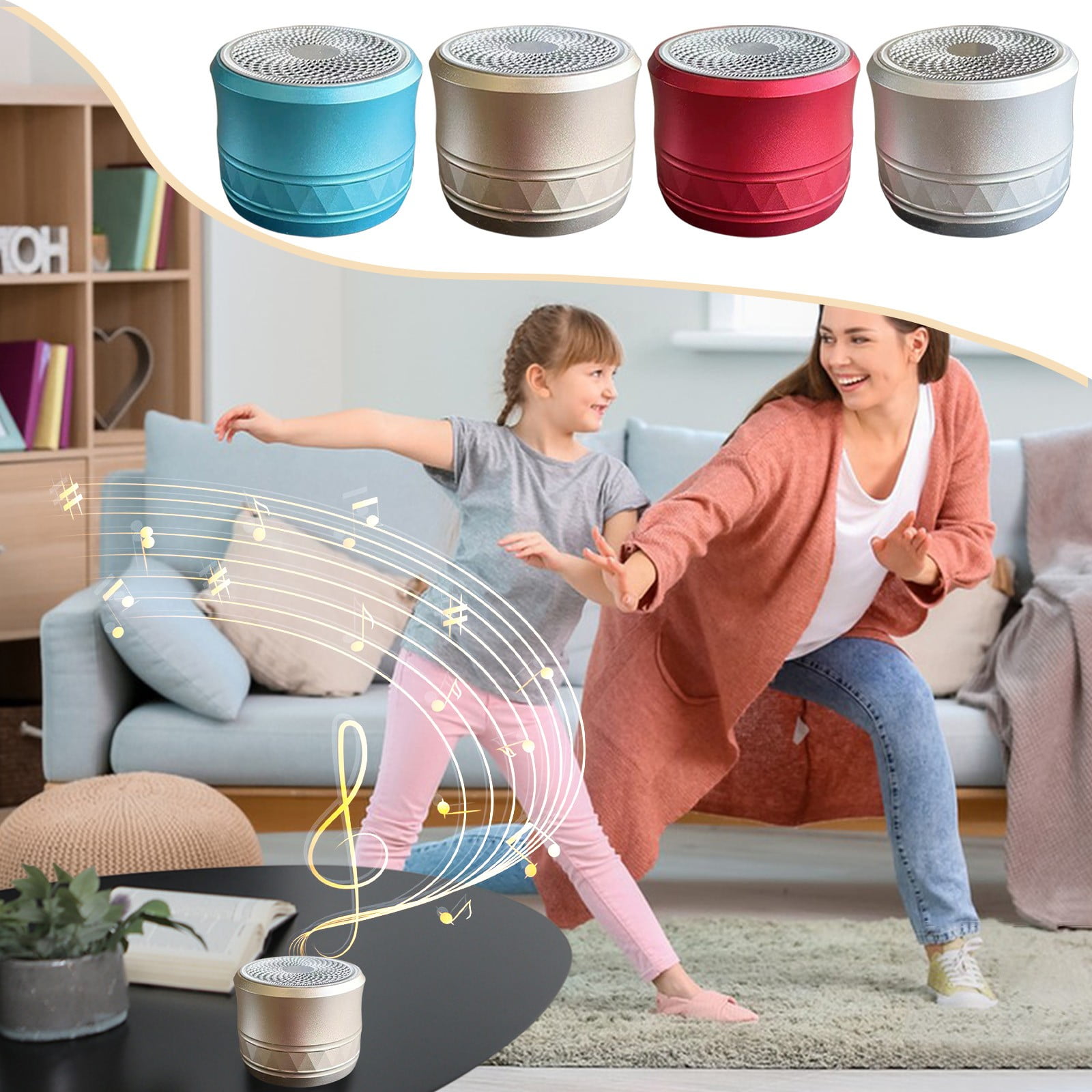 Sales Today Clearance! Card Mini Bluetooth Speaker, High-Volume Metal ...