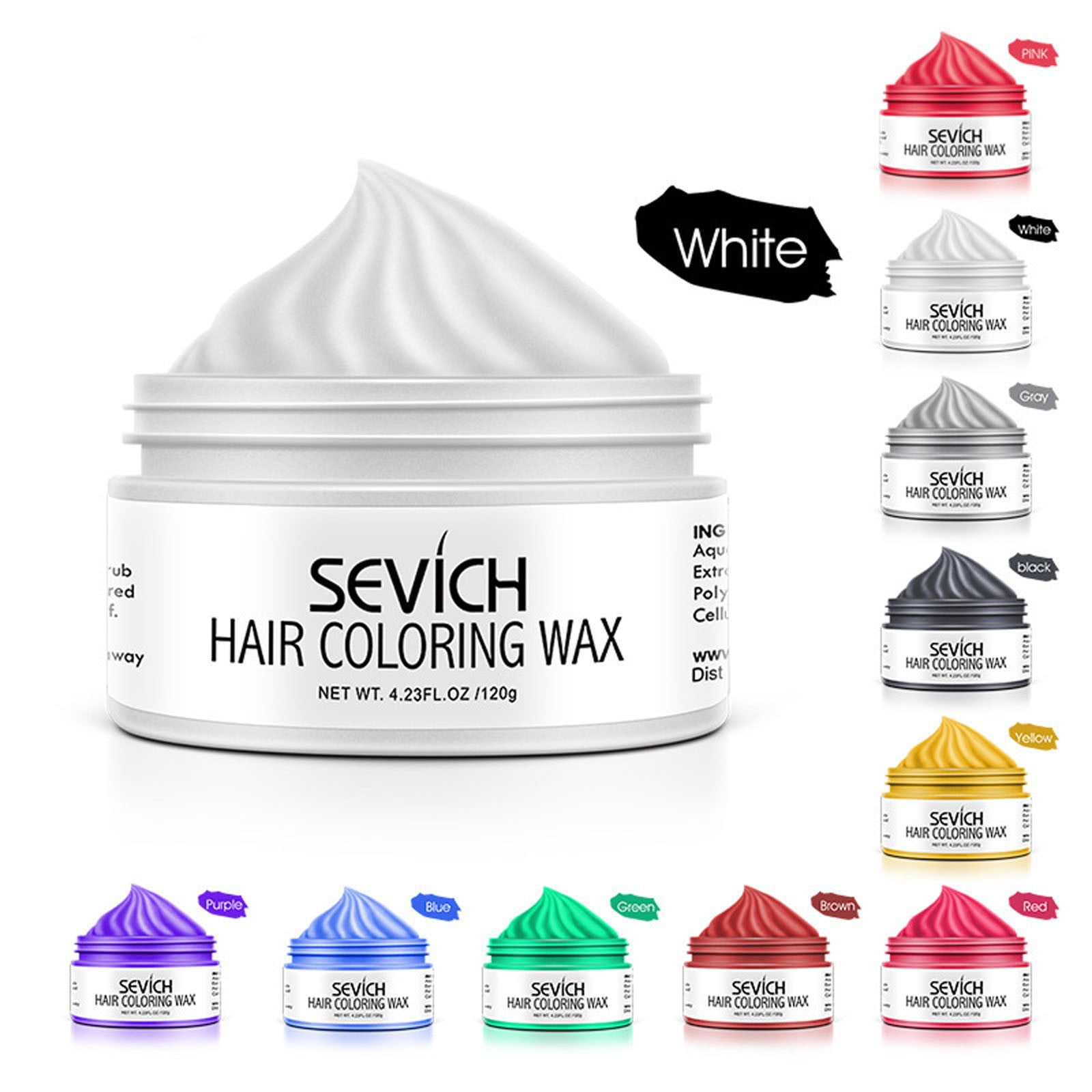 Sales Today Clearance! Disposable Colored Hair Mud, Quick Shaping Hair ...