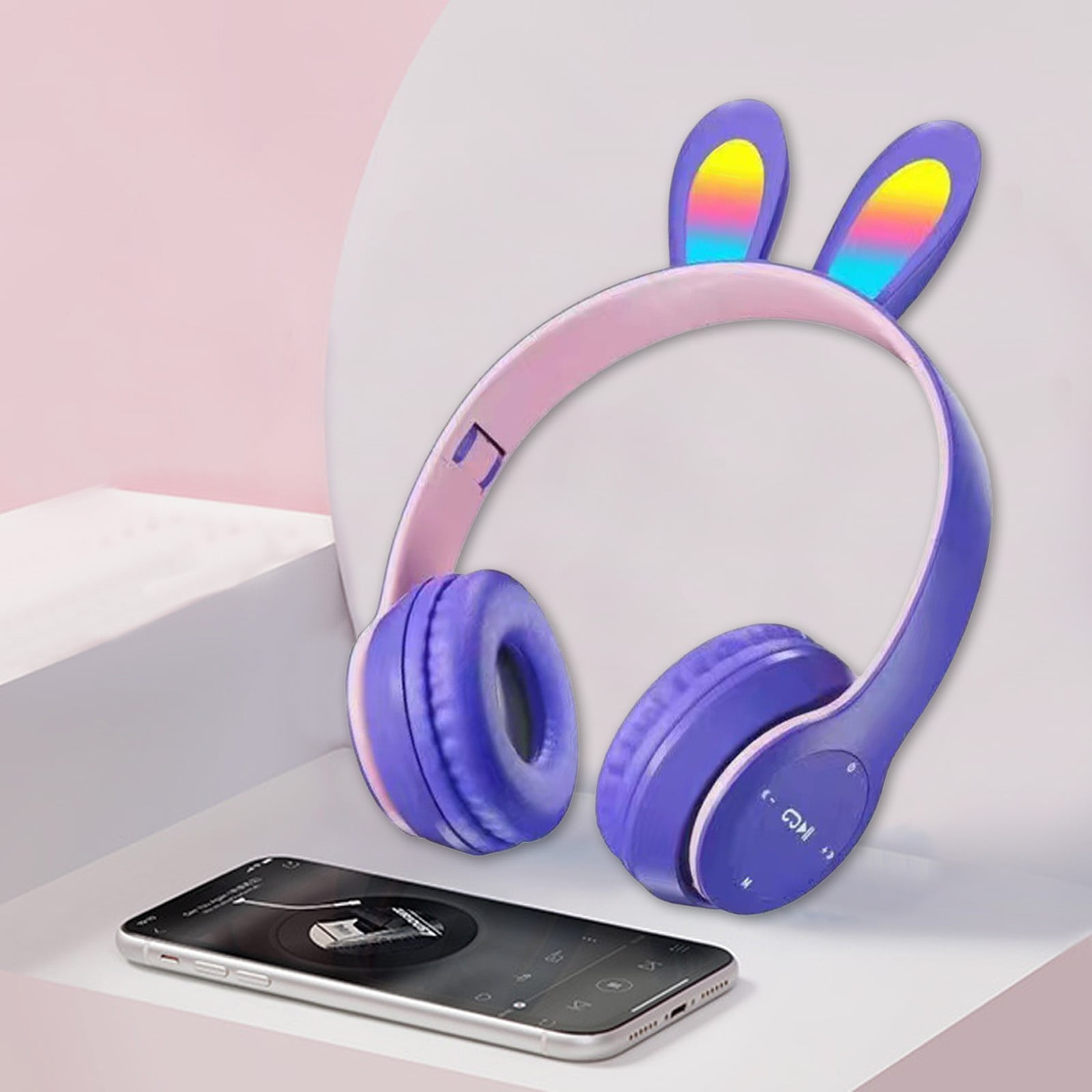 Sales Today ! FAJHHA Ear Head Mounted Bluetooth Earbuds,Foldable,Card ...