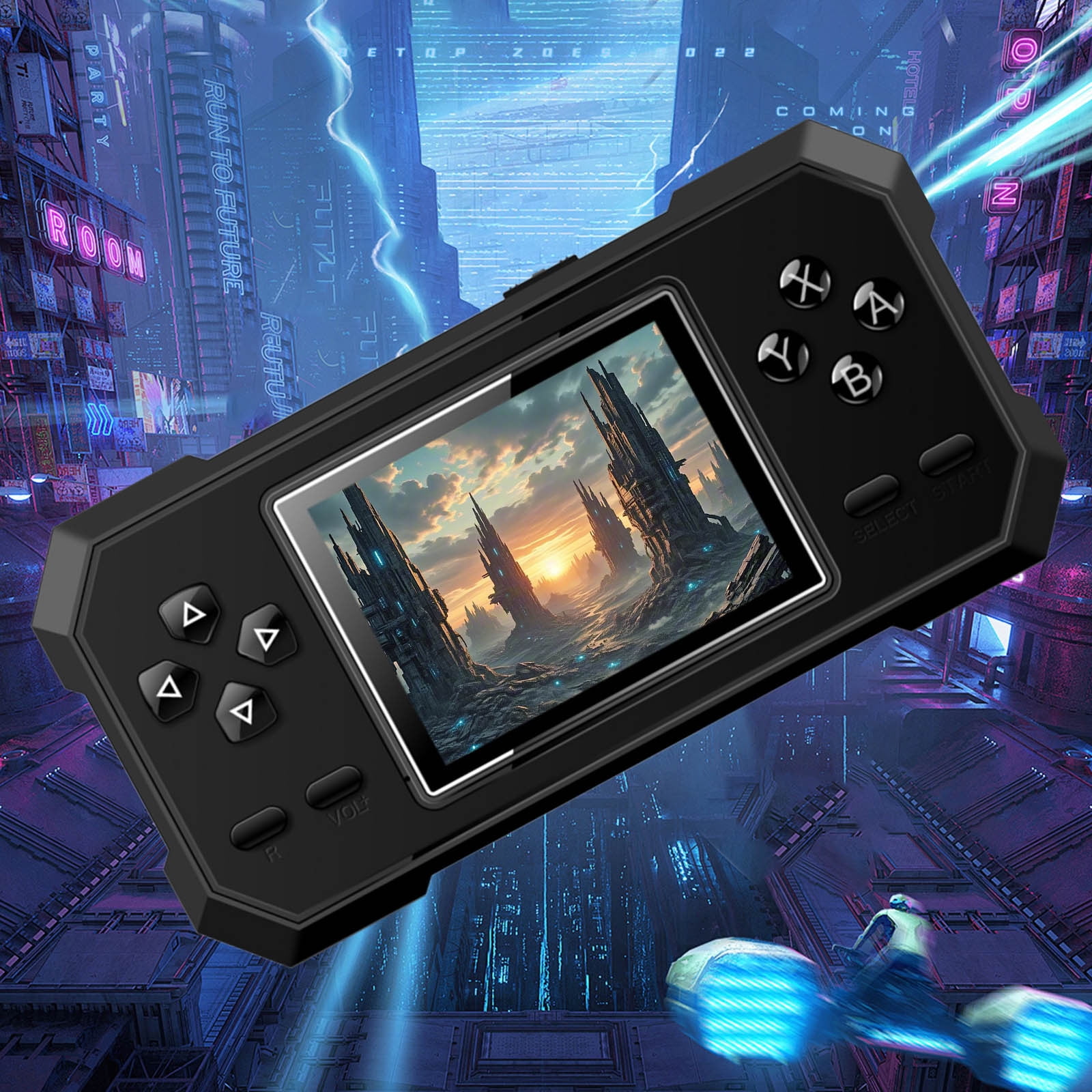 Sales Today Clearance! FAJHHA Handheld Game Console,3 Inch Portable Console with 520 Built,In ...