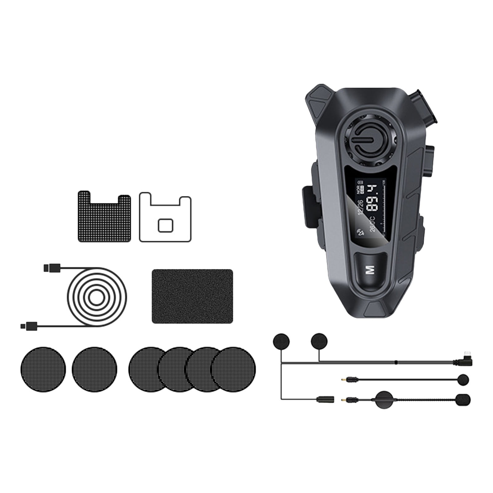 Sales Today Clearance! FAJHHA LED Screen Digital FM Radio Motorcycle ...