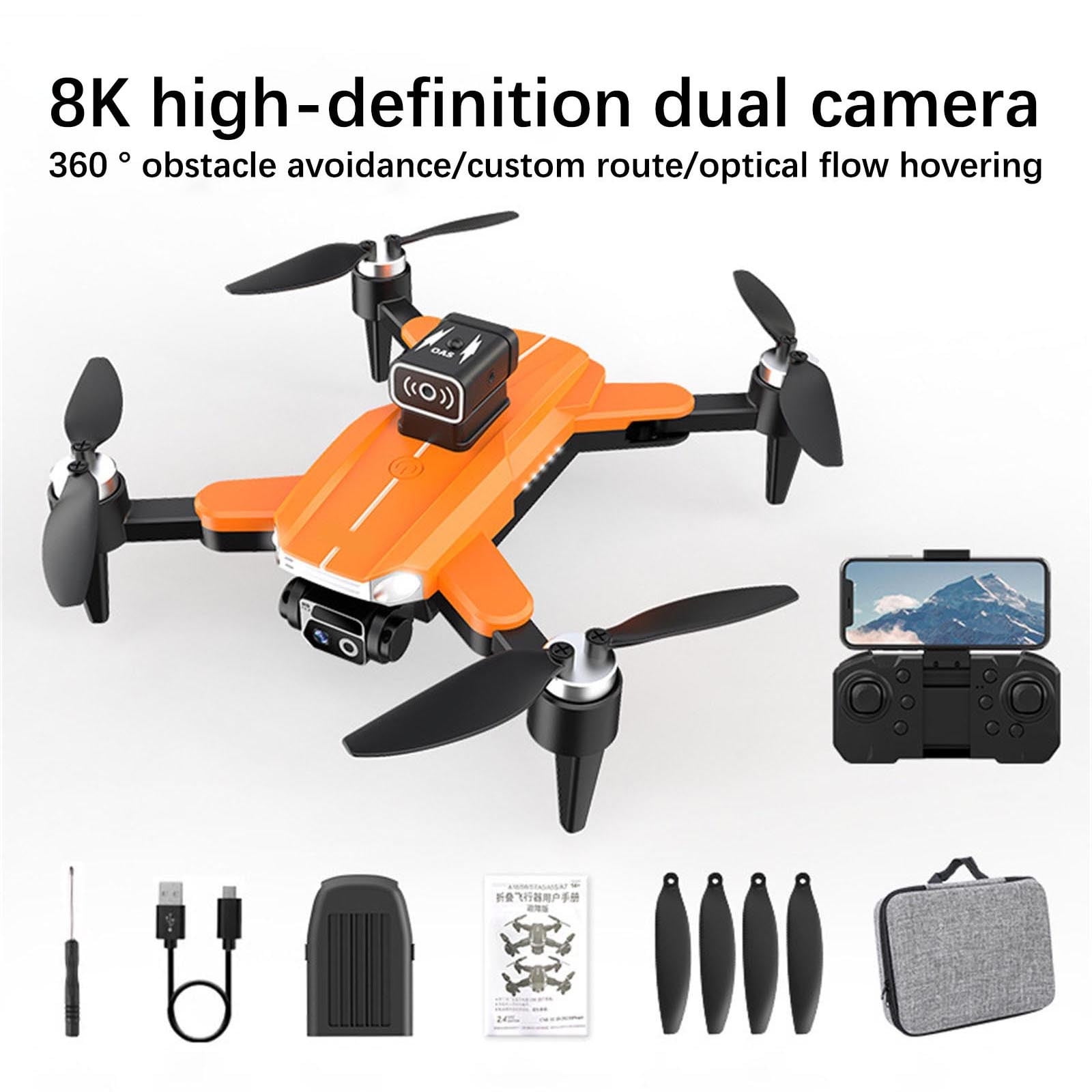 Sales Today Clearance! FAJHHA S26 Brushless Aerial Photography Drone ...