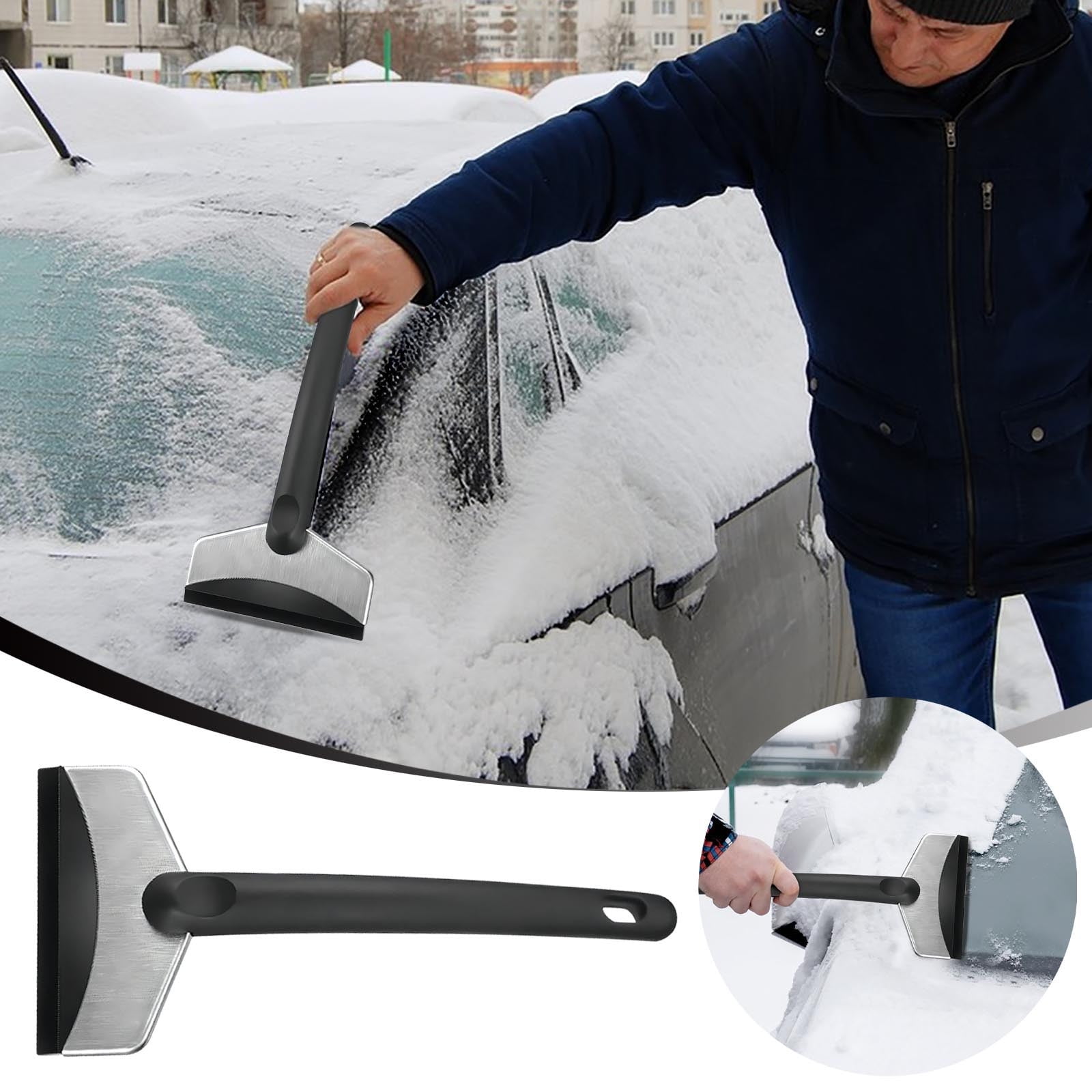 Sales Today ! FAJHHA Snow Removal Ice Breaking Scraper,Car Window Glass ...