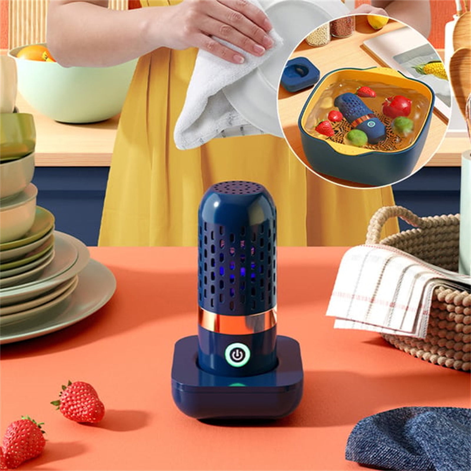 Sales Today Clearance! Gosuguu 2025 Popular Fruit Vegetable Washing ...