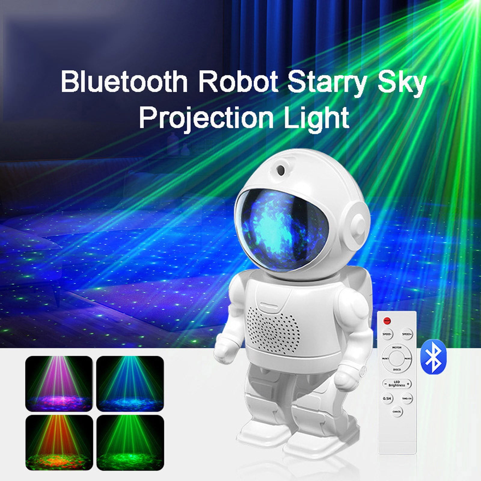 Sales Today Clearance! Gosuguu Bluetooth Sky Projection Light, Large ...