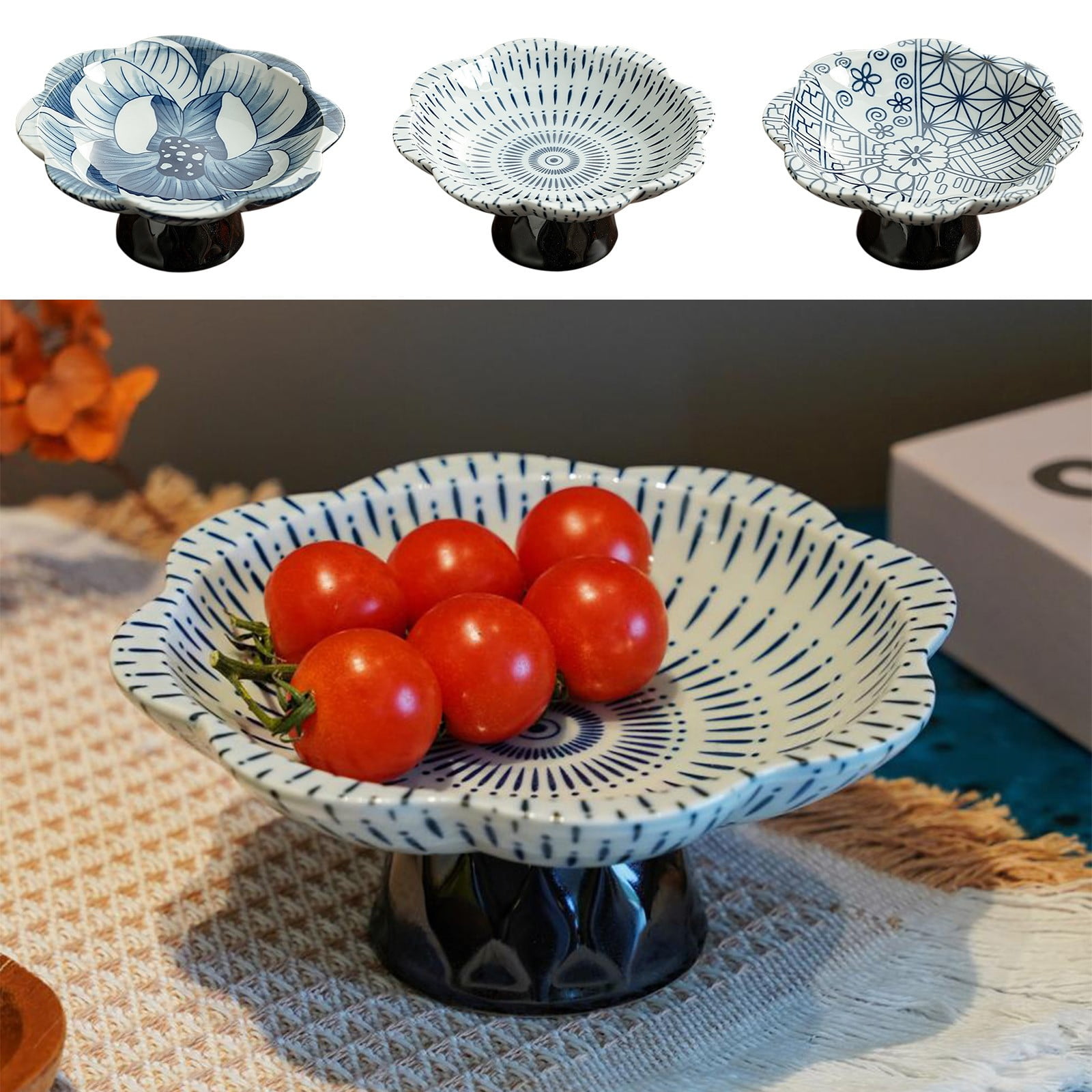Sales Today Clearance! Gosuguu Chinese Blue and White Hand-painted ...