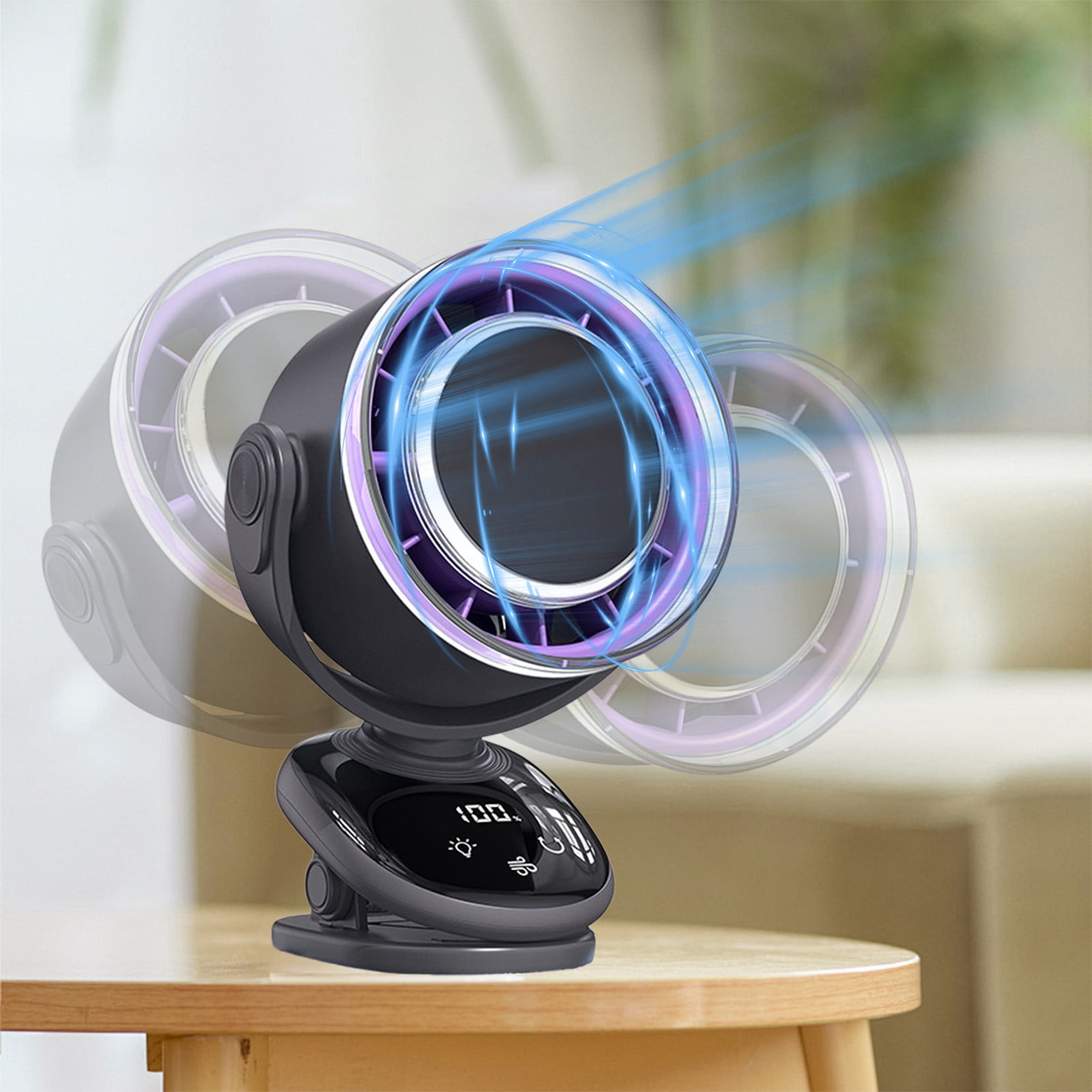 Sales Today Clearance! Gosuguu Clip Fan with Oscillating Feature, Small ...