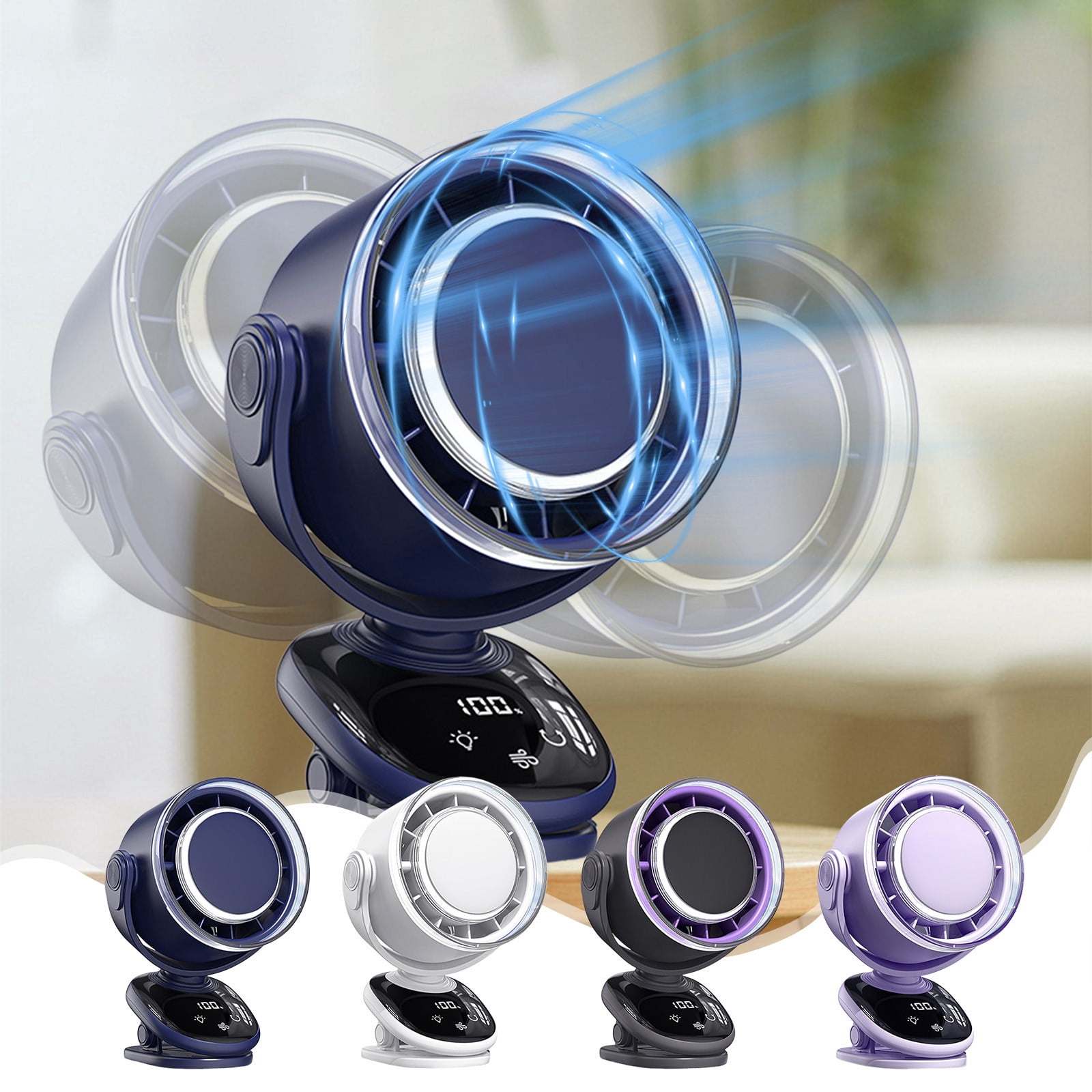 Sales Today Clearance! Gosuguu Clip Fan with Oscillating Feature, Small ...
