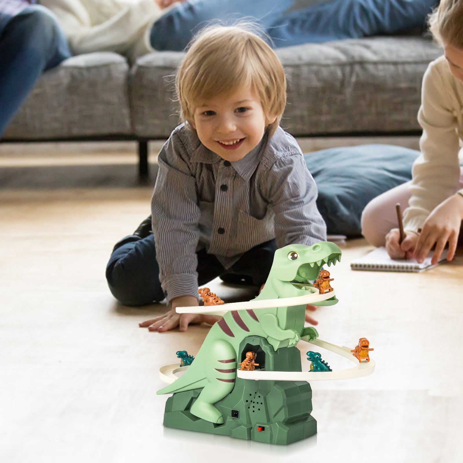 Sales Today Clearance! Gosuguu Electric Dinosaur Climbing Slide Toy ...